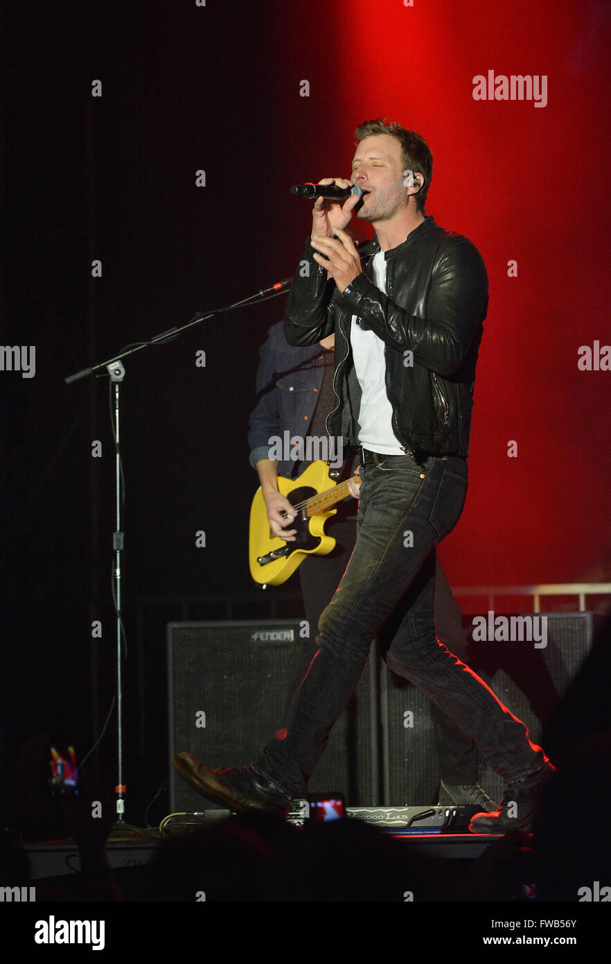 Las Vegas, Nevada, USA. 3rd Apr, 2016. Country music singer Dierks ...