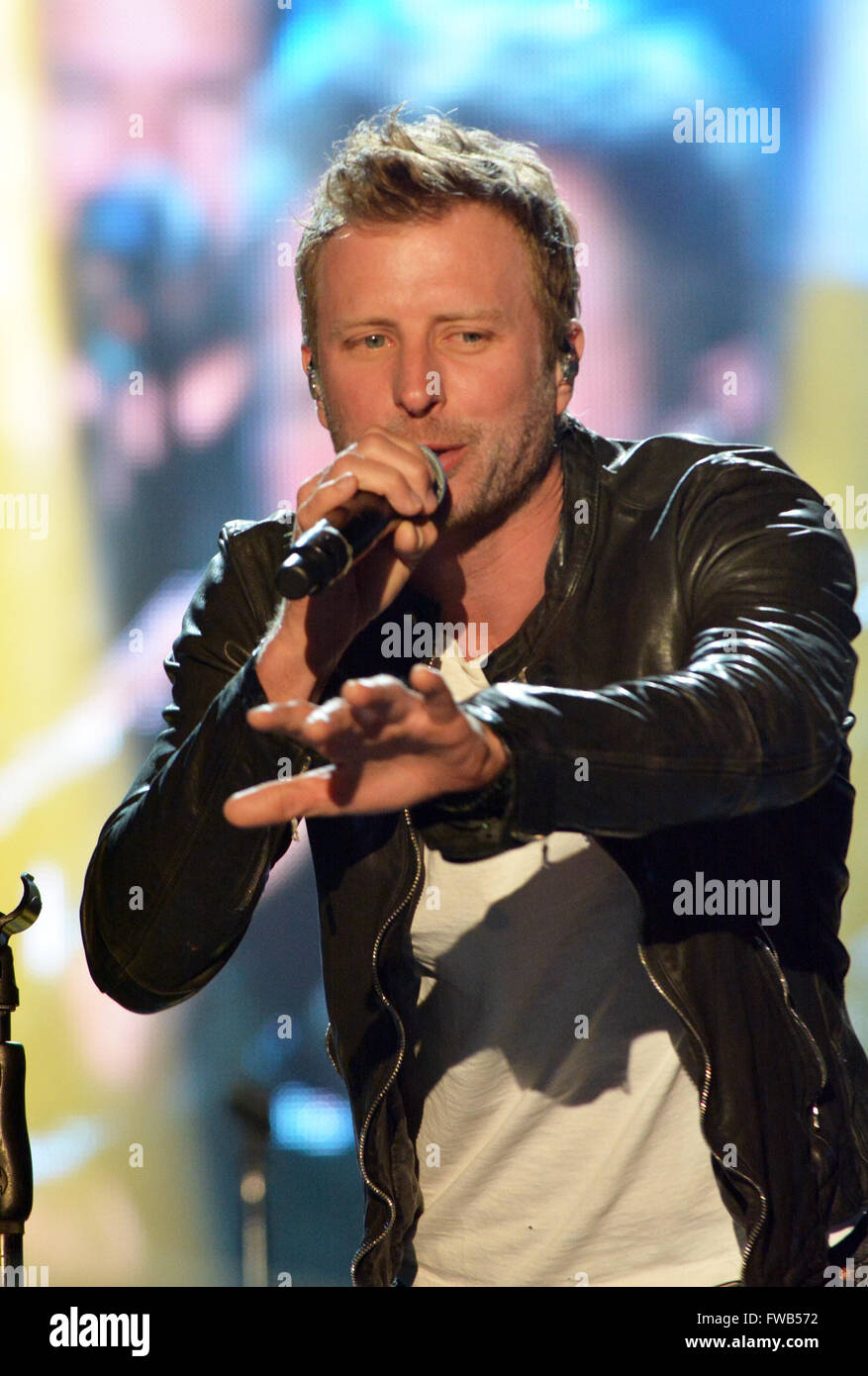 Las Vegas, Nevada, USA. 3rd Apr, 2016. Country music singer Dierks ...