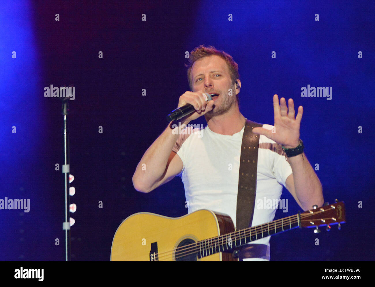 Las Vegas, Nevada, USA. 3rd Apr, 2016. Country music singer Dierks ...