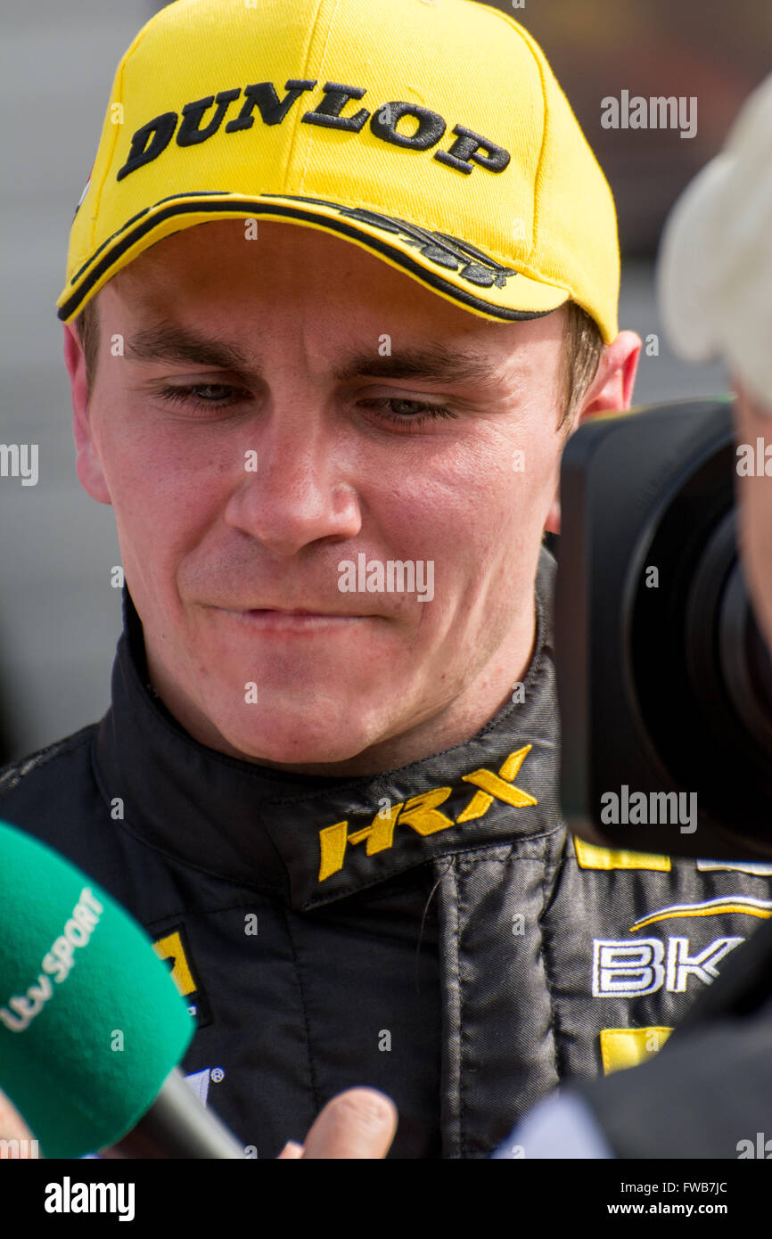 Fawkham, Longfield, UK. 3rd April, 2016. Aron Smith and BKR gives ...