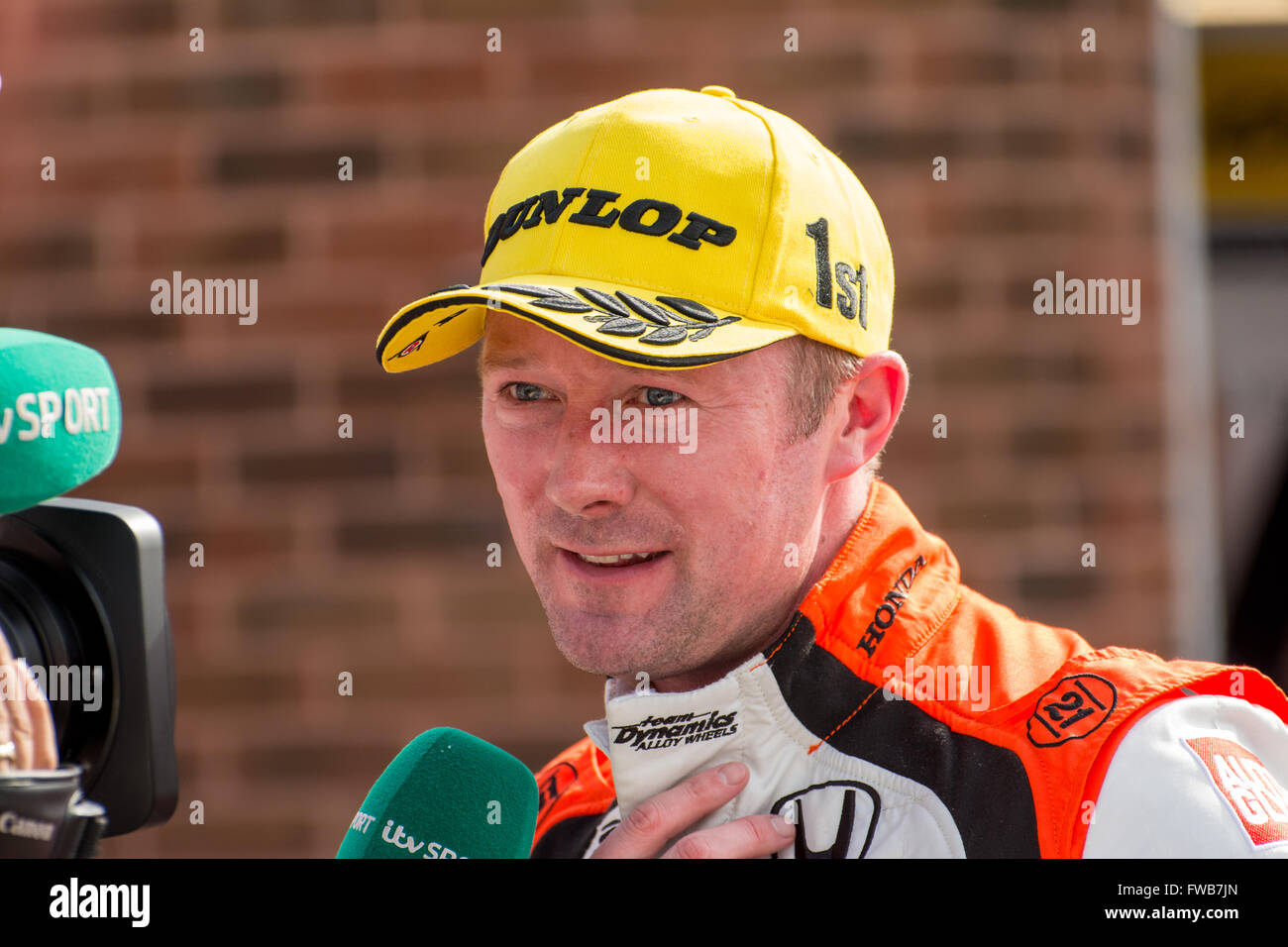 Fawkham, Longfield, UK. 3rd April, 2016. Gordon Shedden and Halfords ...