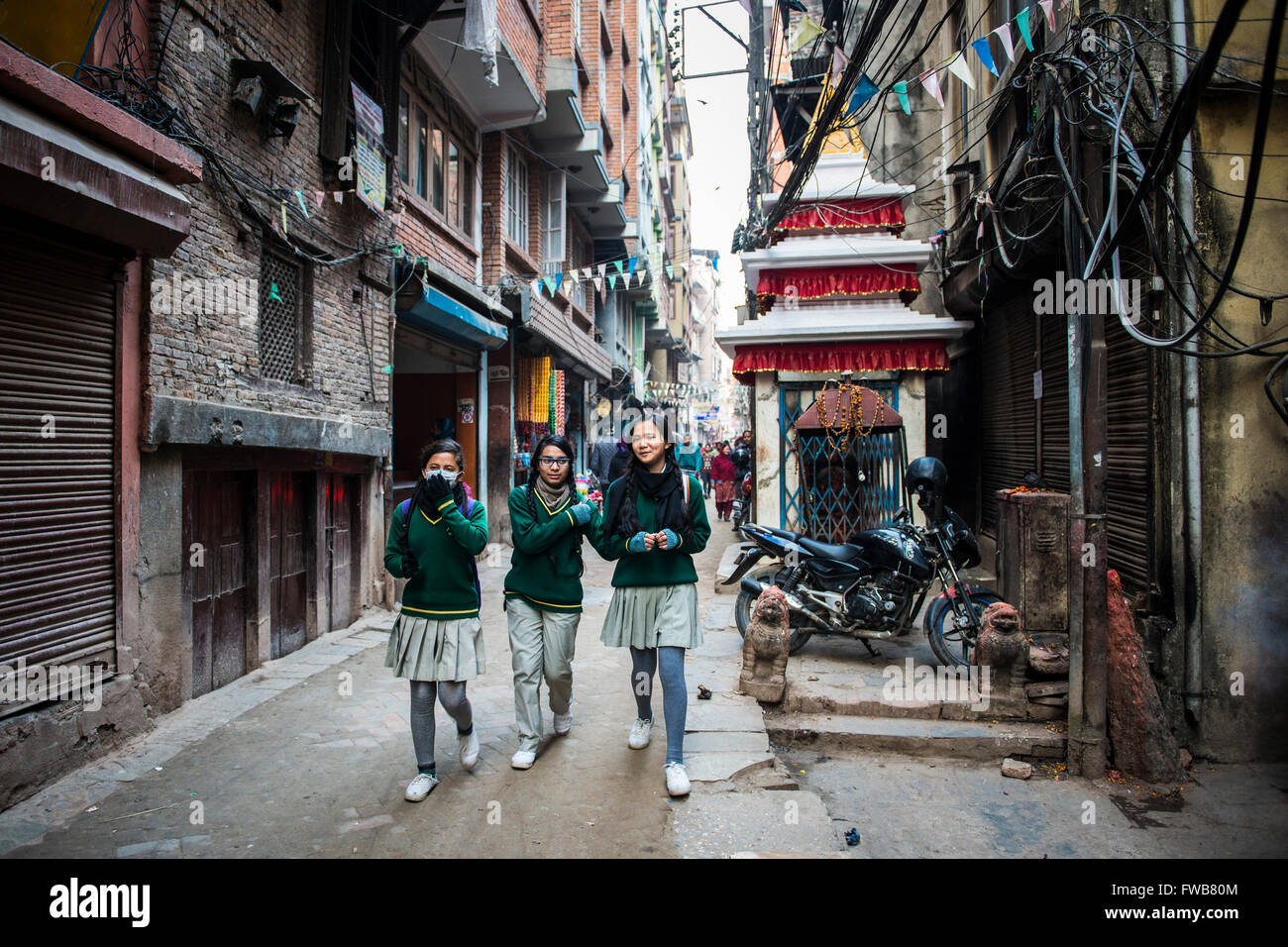 Nepal, Kathmandu, Thamel Stock Photo - Alamy