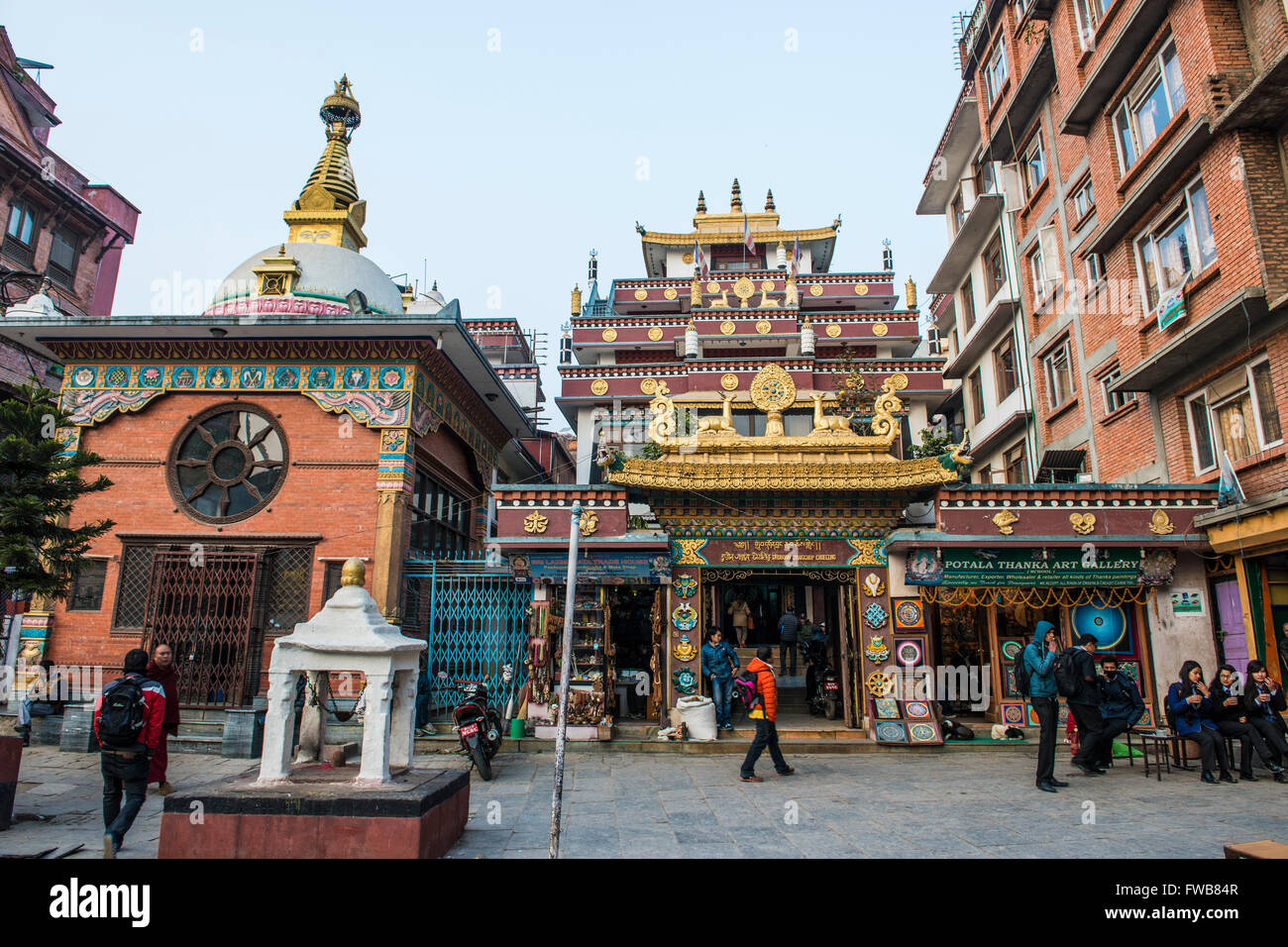 Nepal, Kathmandu, Thamel Stock Photo - Alamy