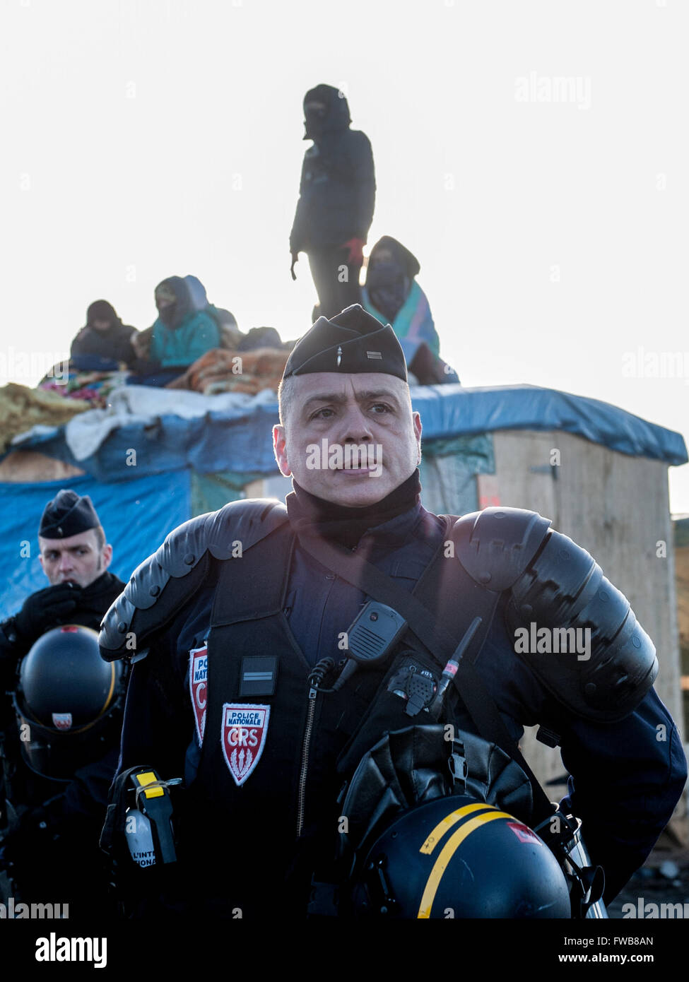 French riot police of the Compagnies Républicaines de Sécurité (CRS ...