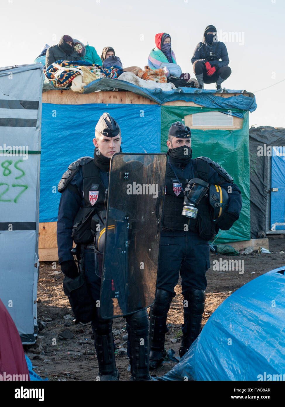 French riot police of the Compagnies Républicaines de Sécurité (CRS ...