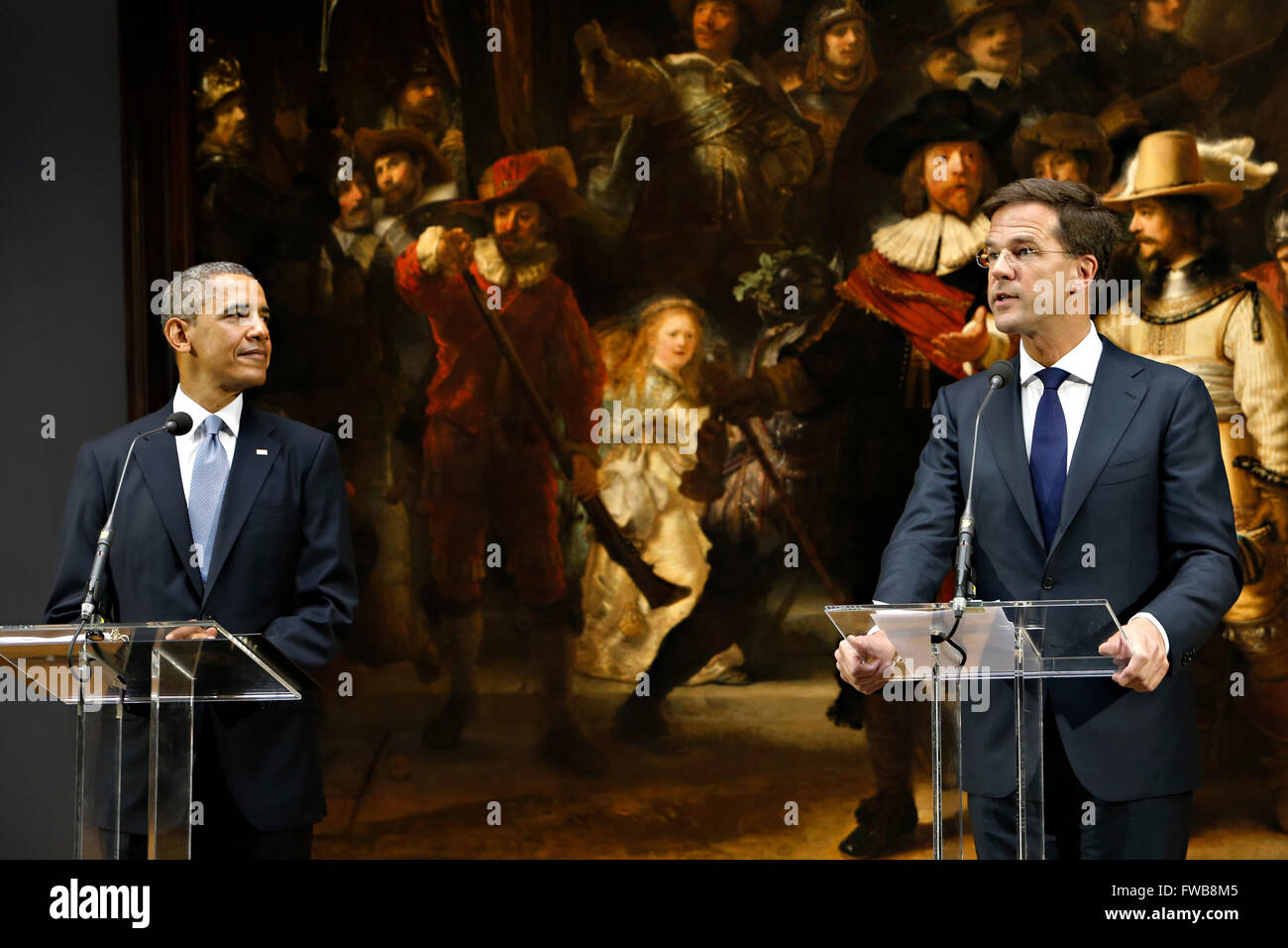 U.S. President Barack Obama listens to Prime Minister of the ...