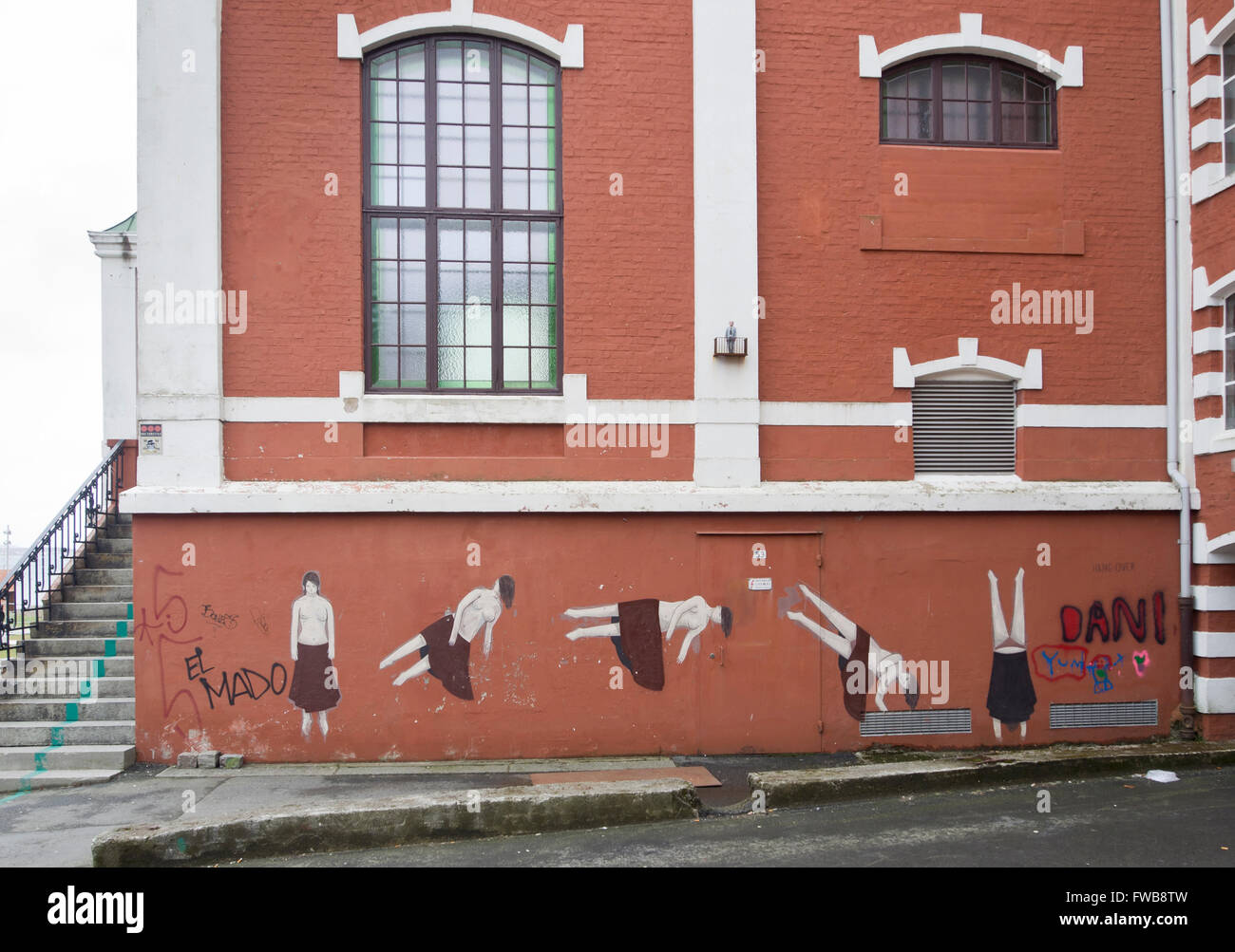 Nuart street art hi-res stock photography and images - Alamy