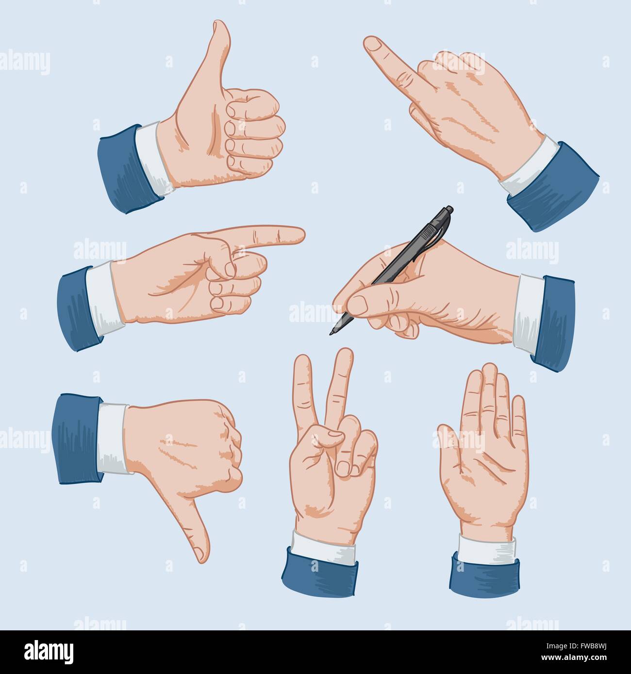 Silhouette man hold hands Stock Vector Images - Alamy