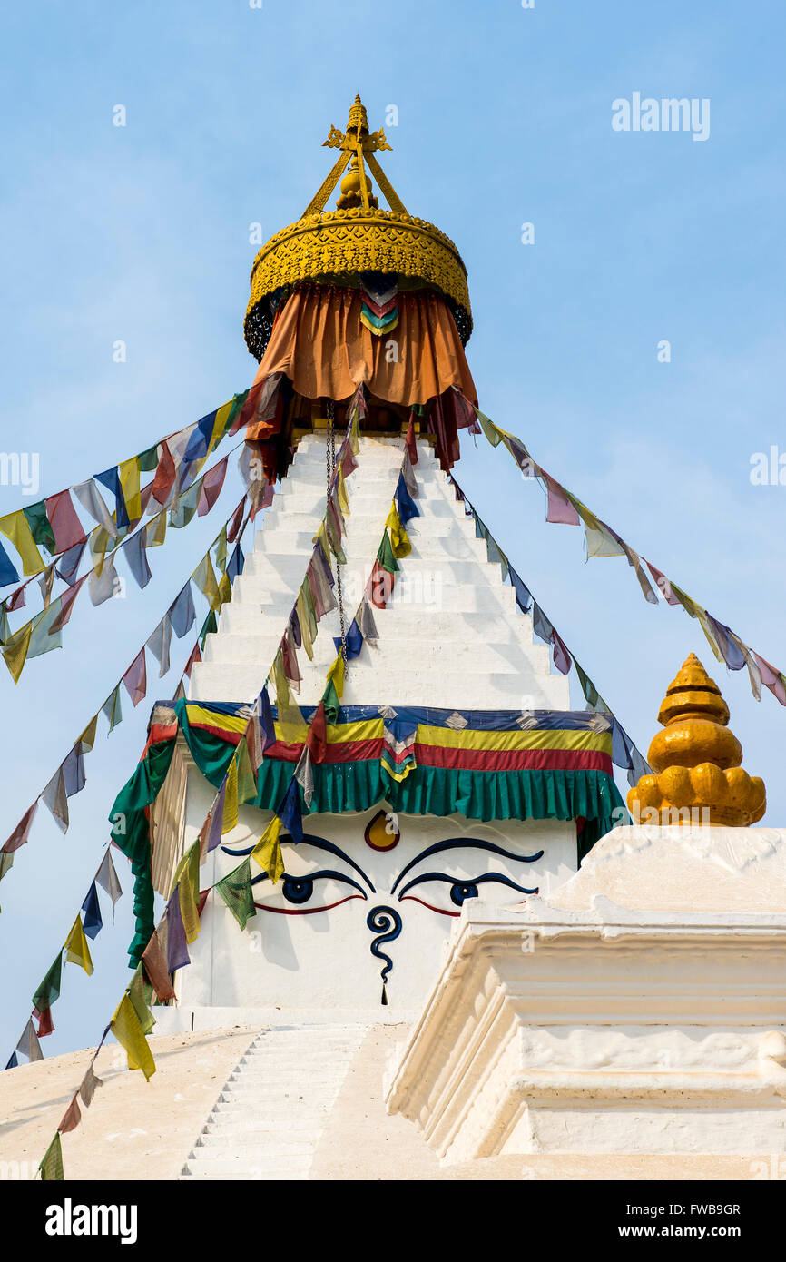 Nepal, Patan, Stupa Stock Photo - Alamy
