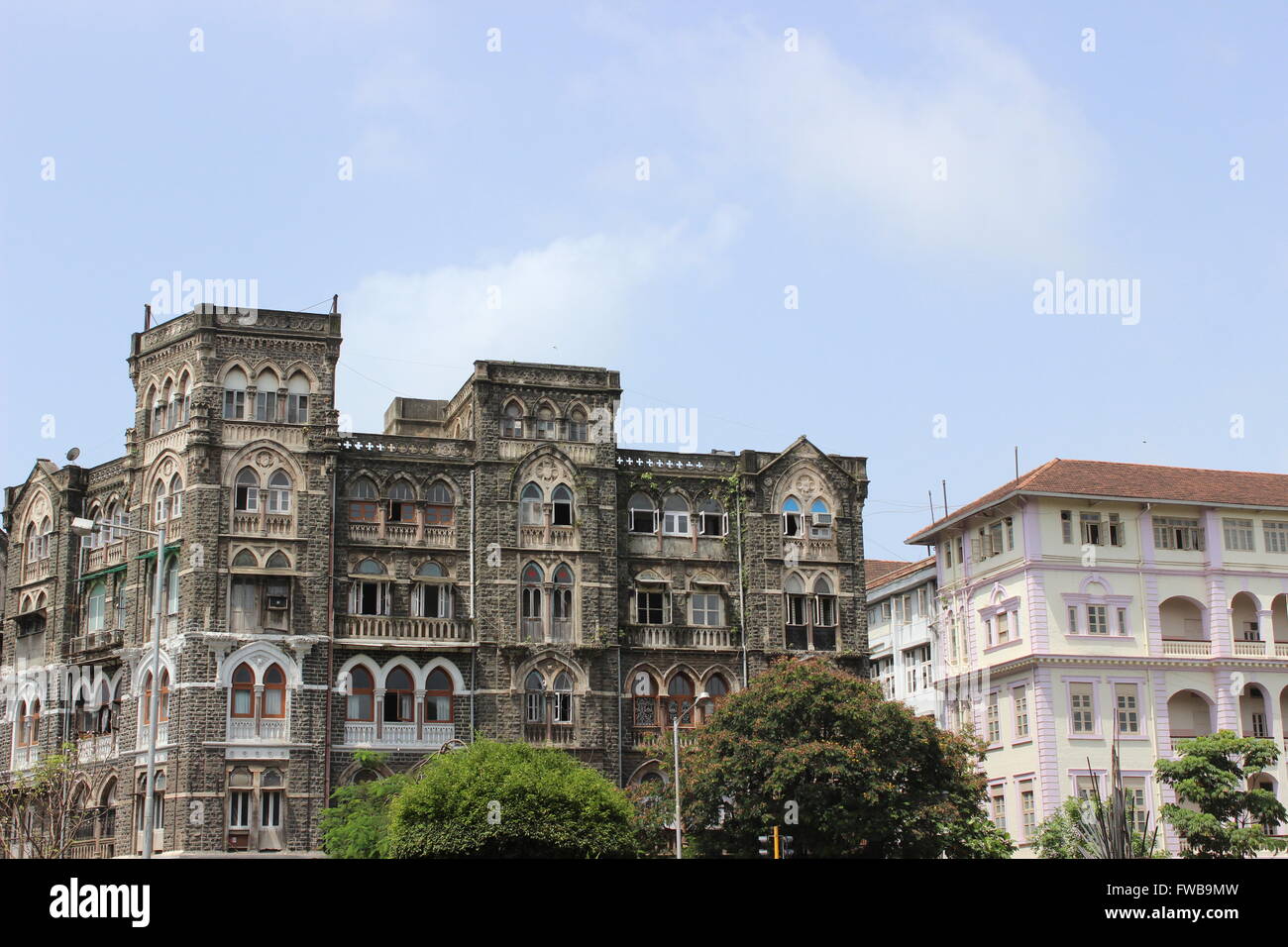 old architectural Building in city Stock Photo - Alamy