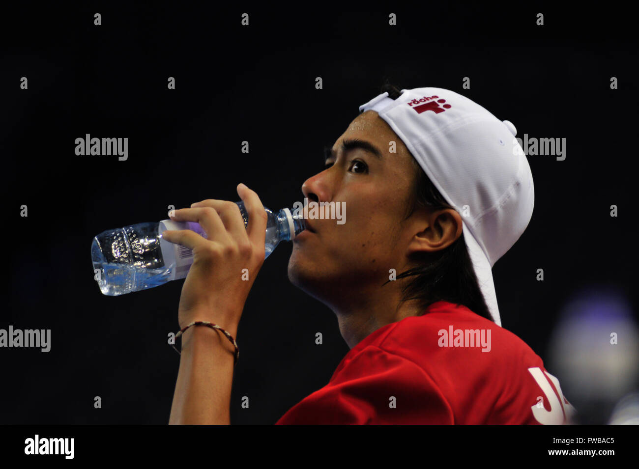 Davis Cup - First Practice Day Featuring: Taro Daniel Where: Birmingham ...