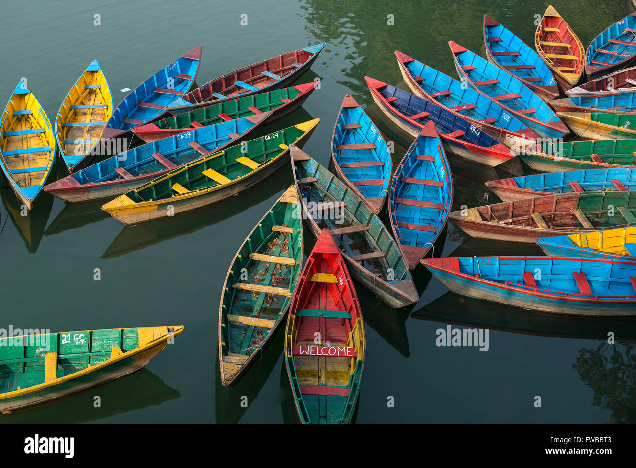 Nepal, Pokhara, Landscape Stock Photo - Alamy