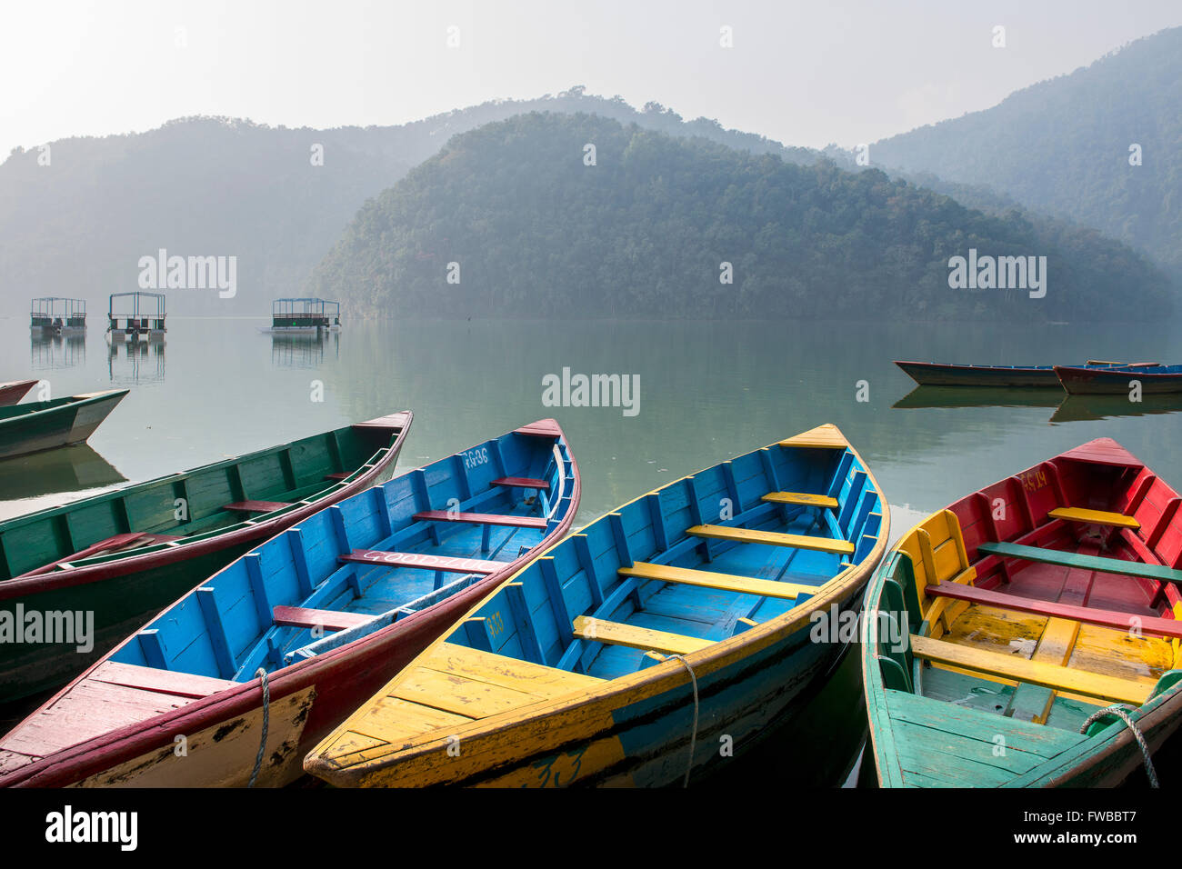 Nepal, Pokhara, Landscape Stock Photo - Alamy