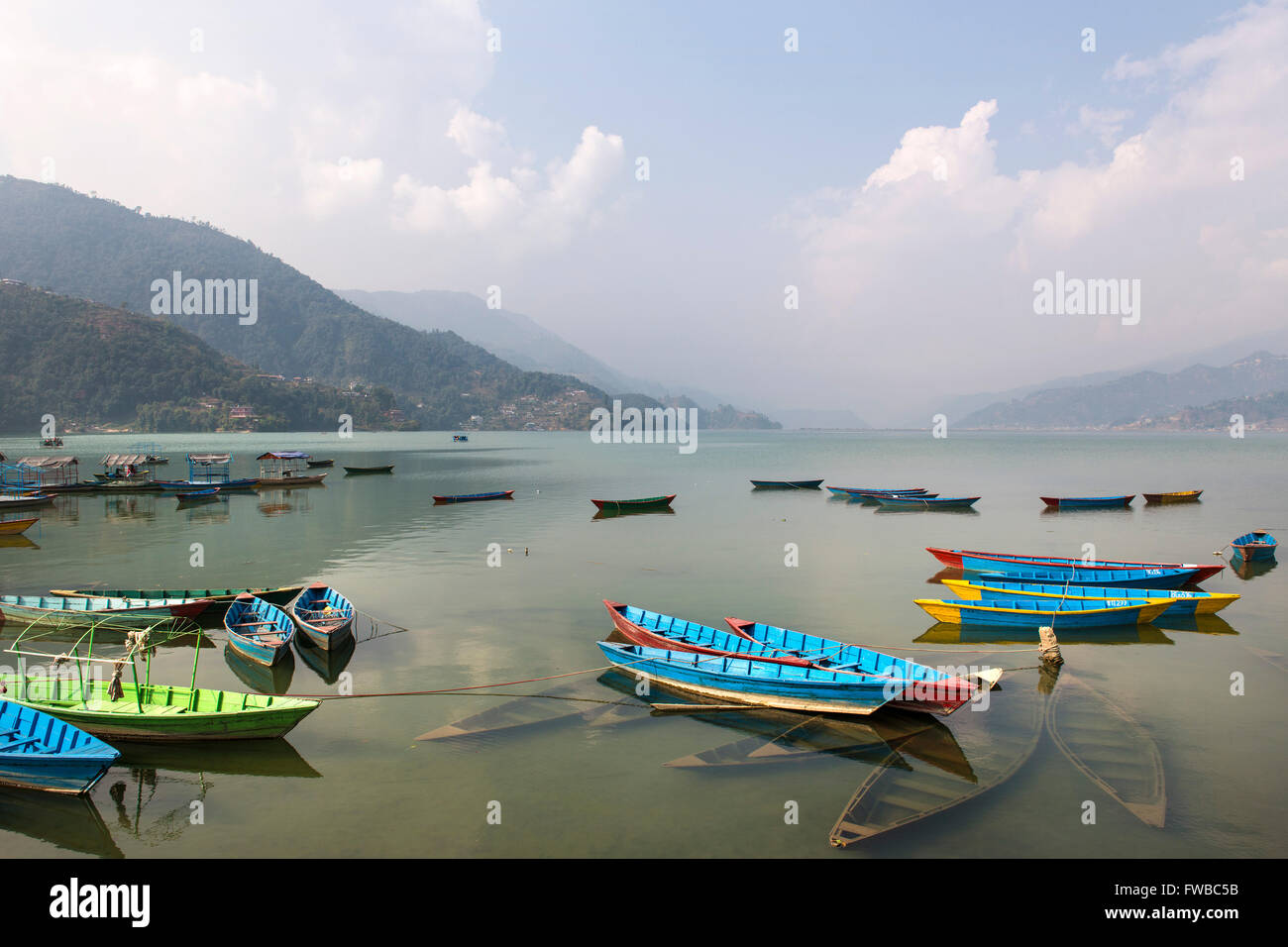 Nepal, Pokhara, Landscape Stock Photo - Alamy