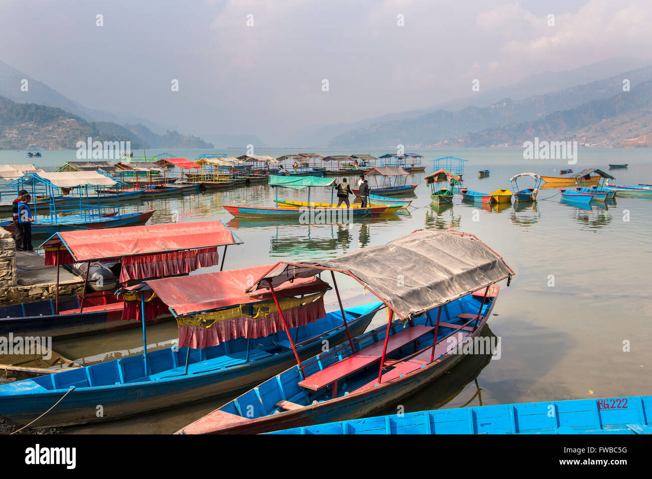 Nepal, Pokhara, Landscape Stock Photo - Alamy