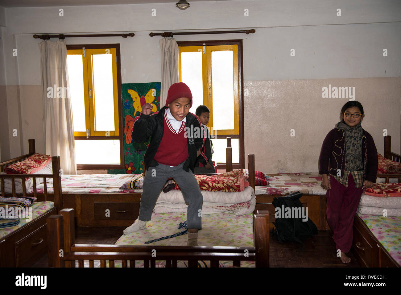 Nepal, Tathali, orphanage Stock Photo - Alamy