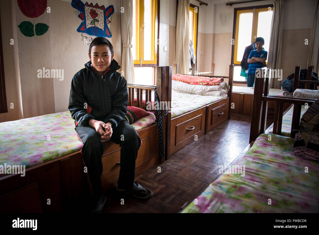 Nepal, Tathali, orphanage Stock Photo - Alamy