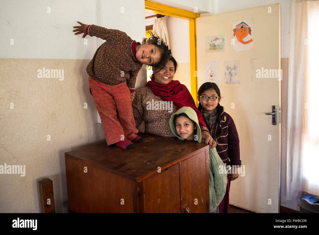 Nepal, Tathali, orphanage Stock Photo - Alamy