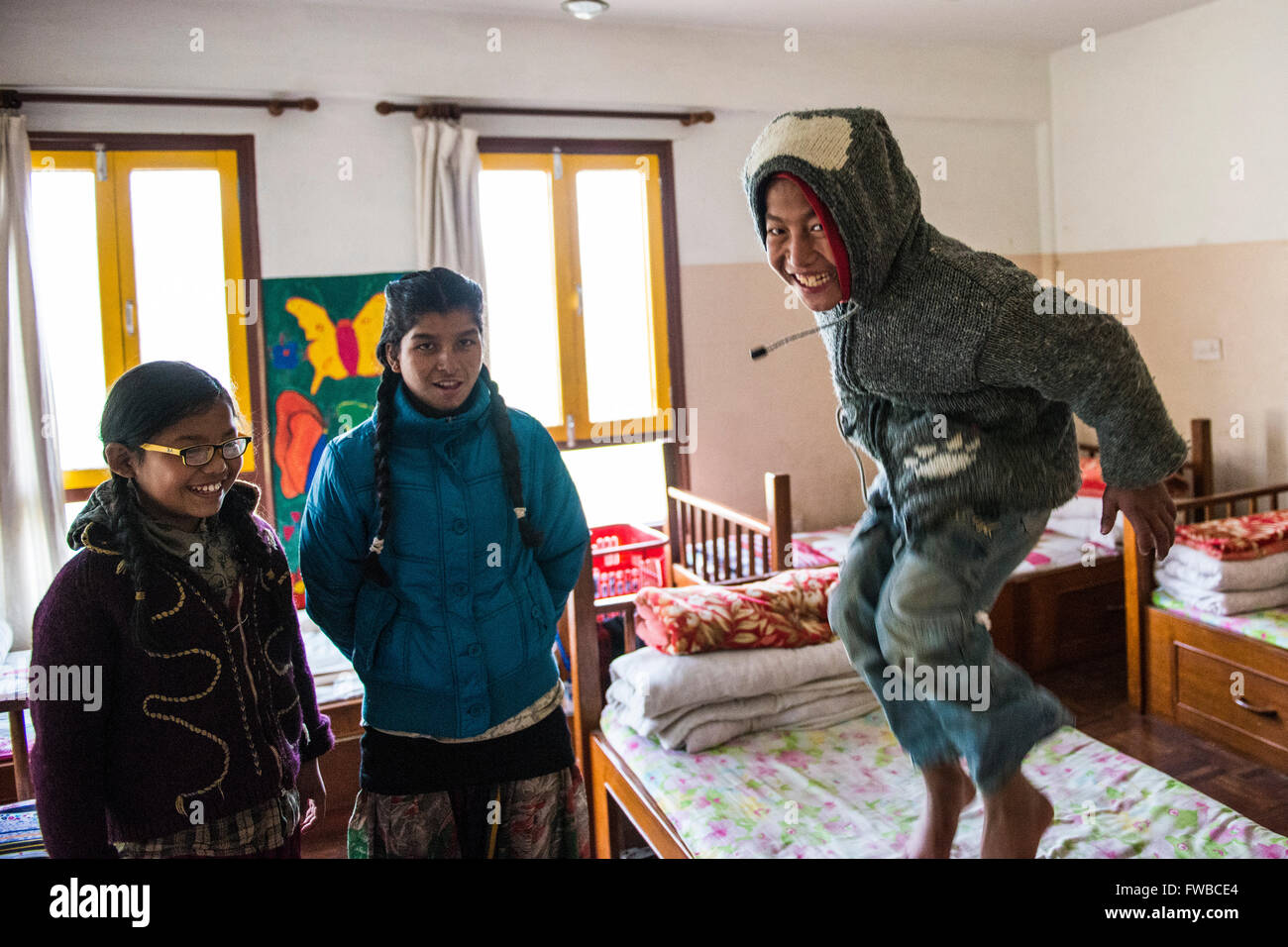 Nepal, Tathali, orphanage Stock Photo - Alamy