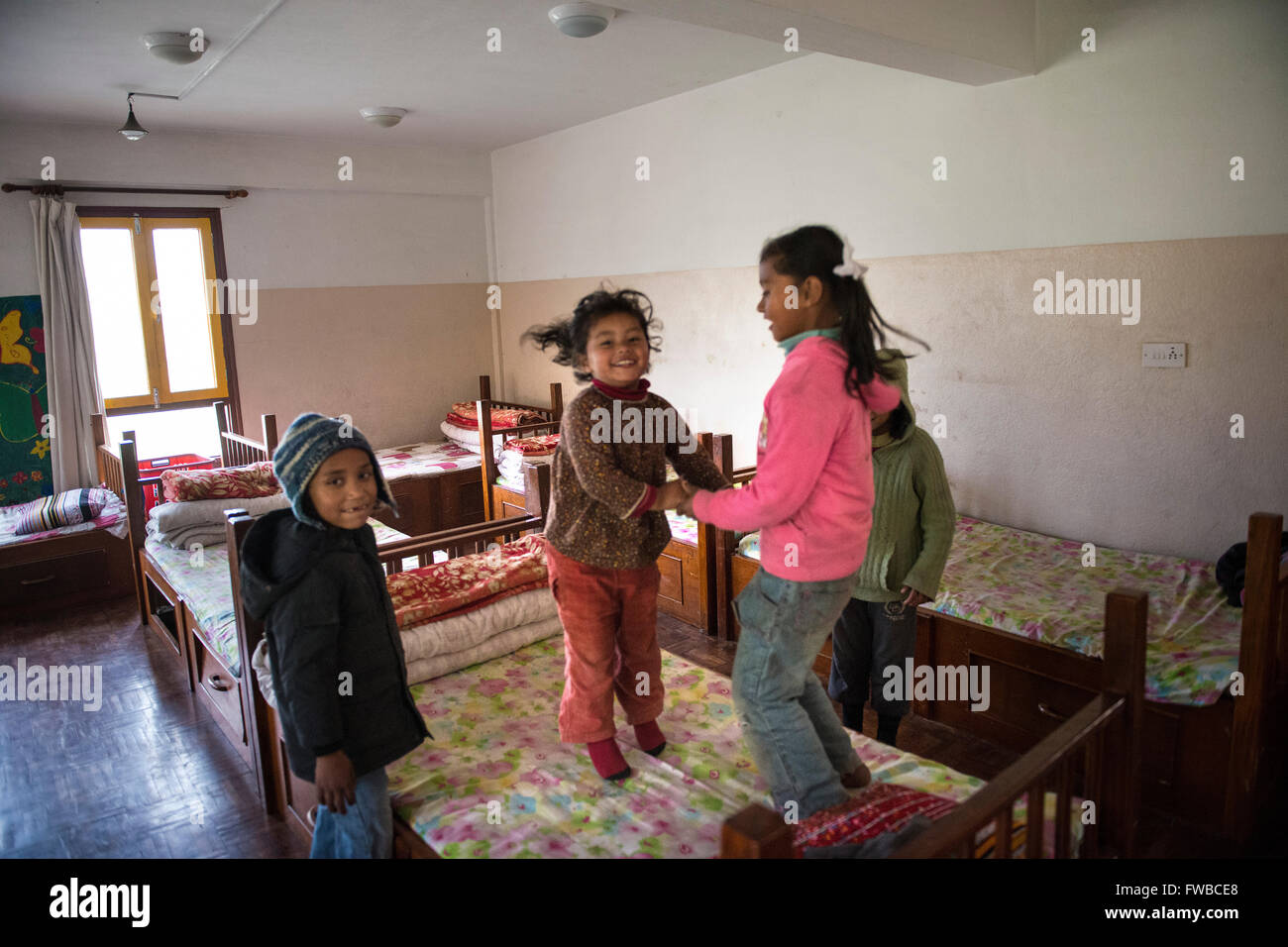 Nepal, Tathali, orphanage Stock Photo - Alamy