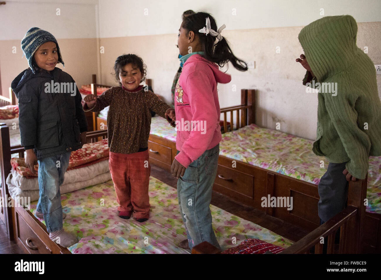 Nepal, Tathali, orphanage Stock Photo - Alamy