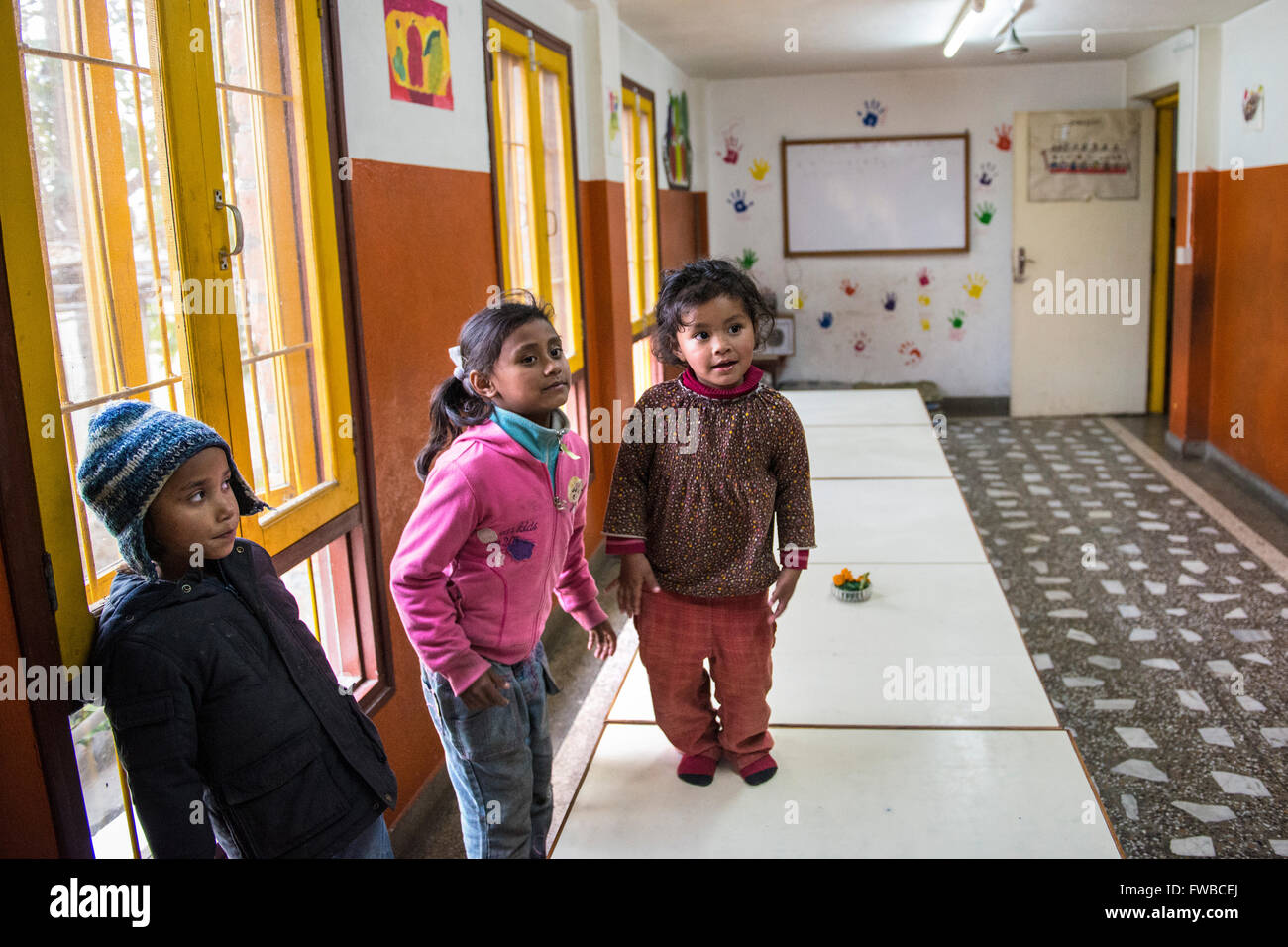 Nepal, Tathali, orphanage Stock Photo - Alamy