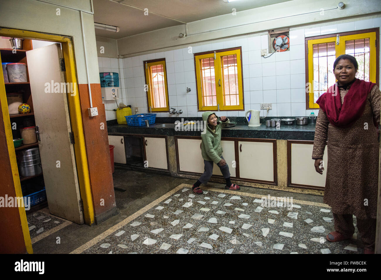 Nepal, Tathali, orphanage Stock Photo - Alamy