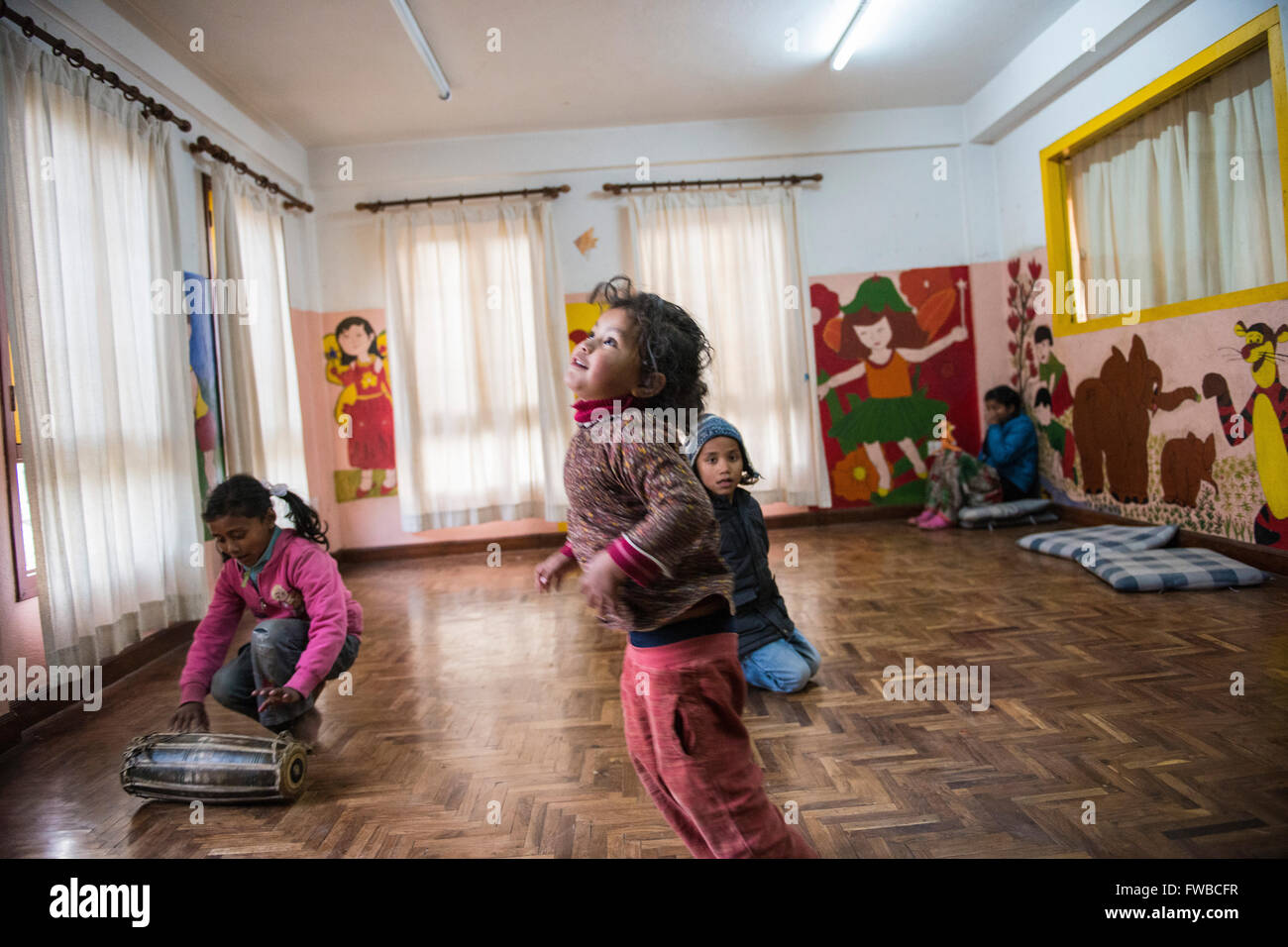 Nepal, Tathali, orphanage Stock Photo - Alamy