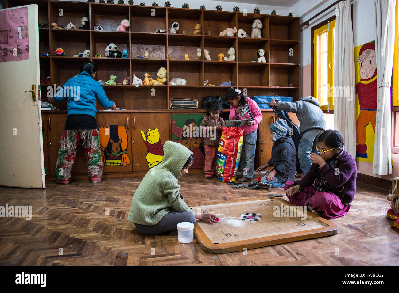 Nepal, Tathali, orphanage Stock Photo - Alamy