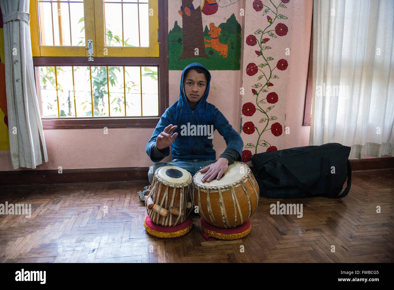 Nepal, Tathali, orphanage Stock Photo - Alamy