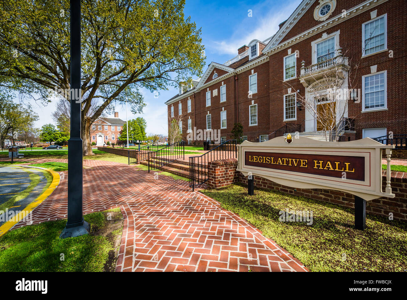 The Delaware State Capitol Building in Dover, Delaware Stock Photo - Alamy