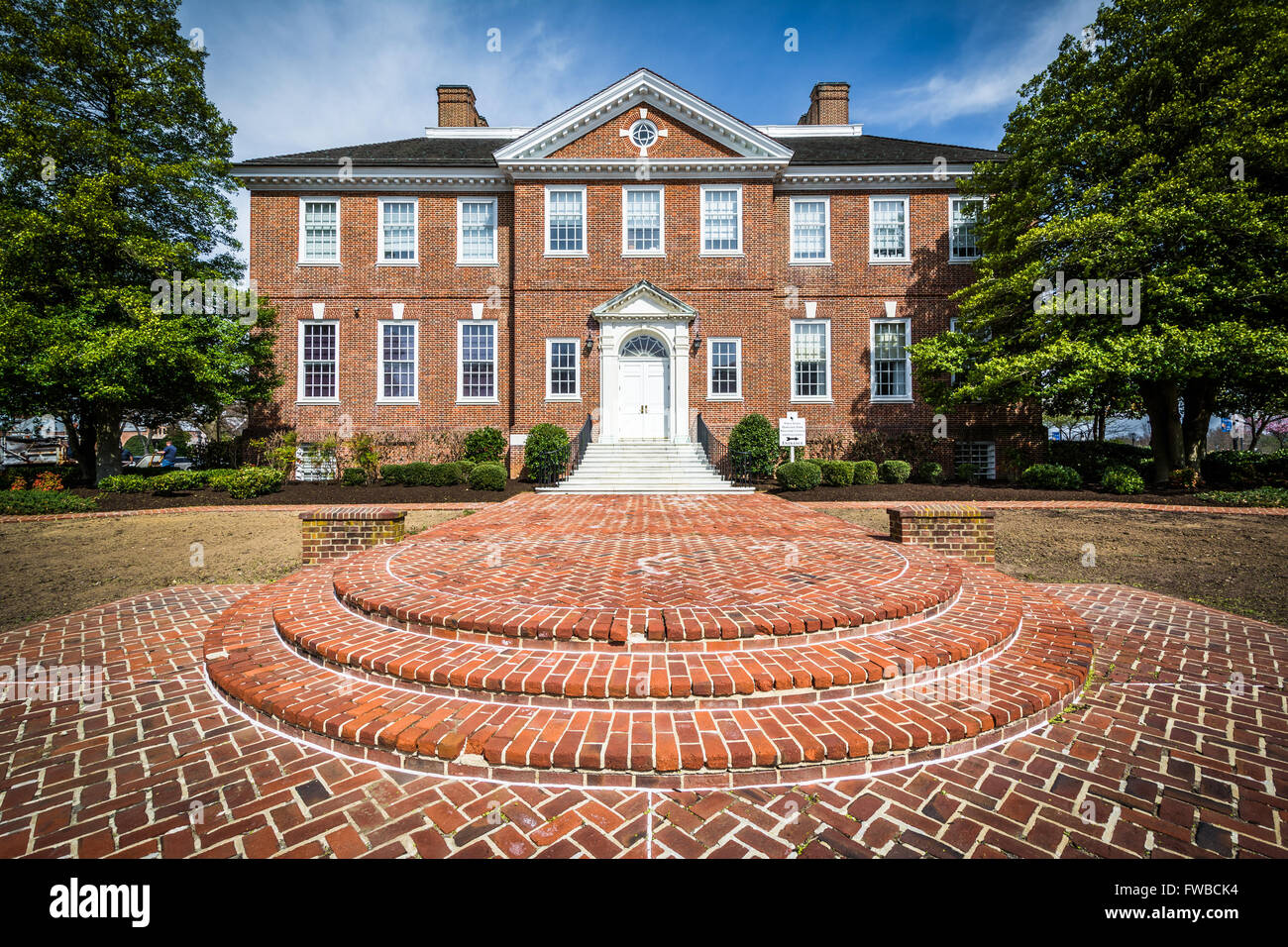 The Delaware Public Archives Building in Dover, Delaware Stock Photo ...