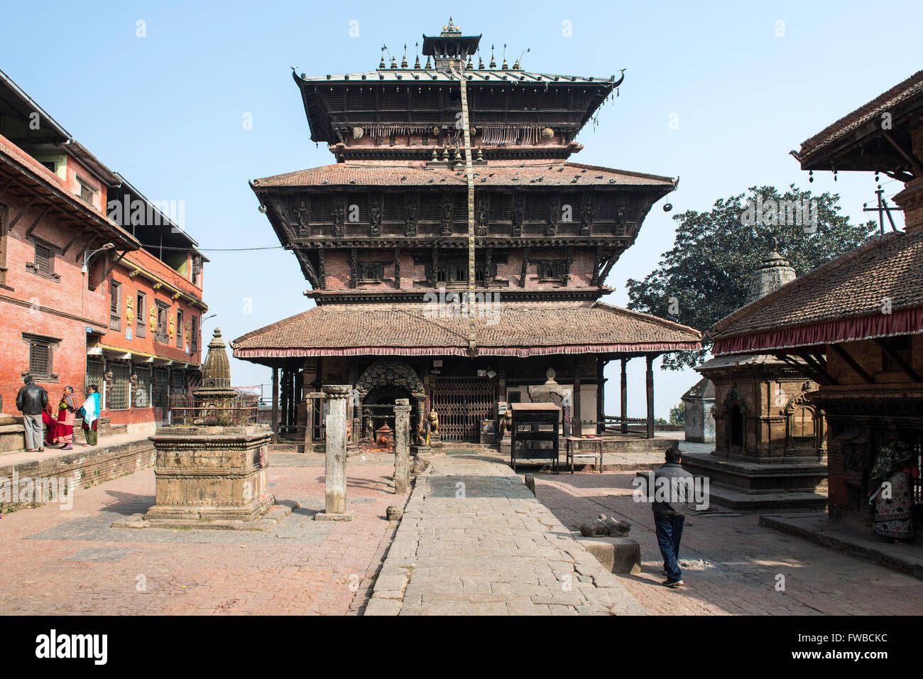 Nepal, Kirtipur, Temple Stock Photo - Alamy