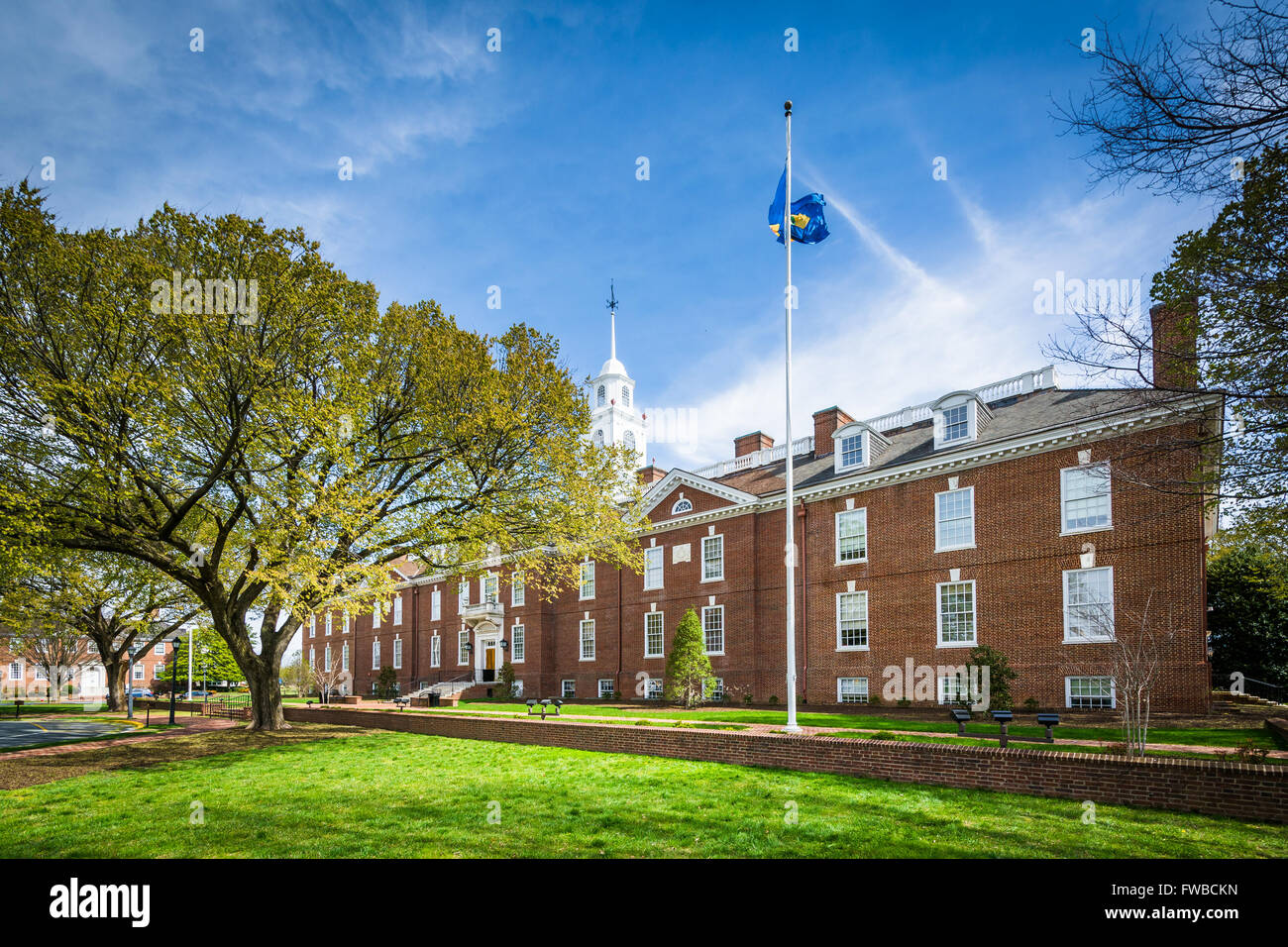 The Delaware State Capitol Building in Dover, Delaware Stock Photo - Alamy
