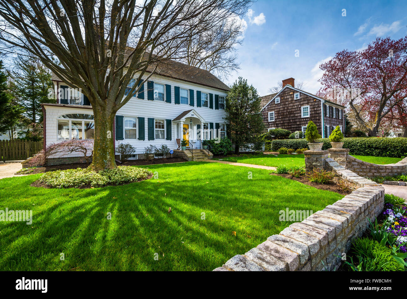 Beautiful house in Lewes, Delaware Stock Photo - Alamy