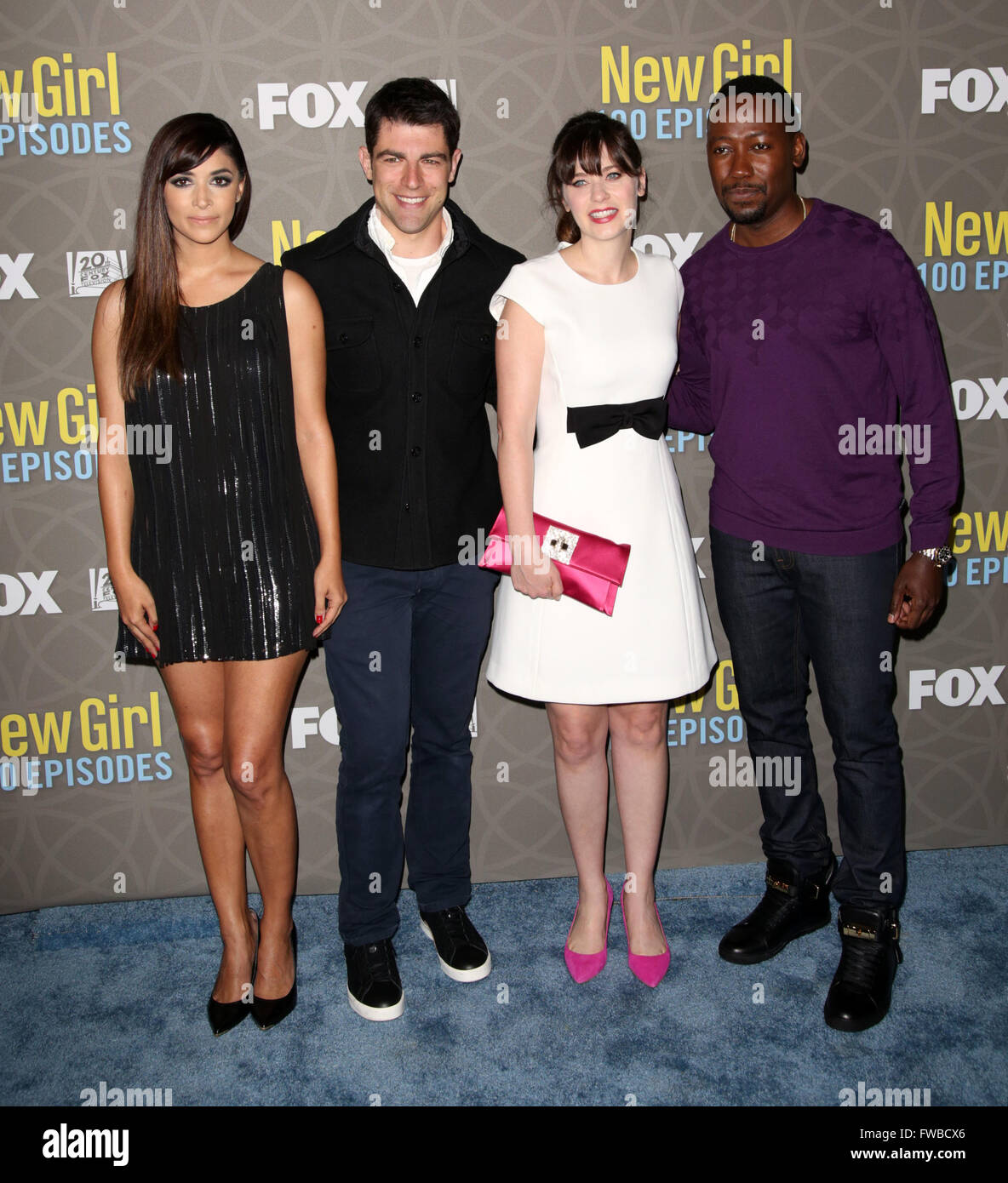 Zooey Deschanel And Max Greenfield