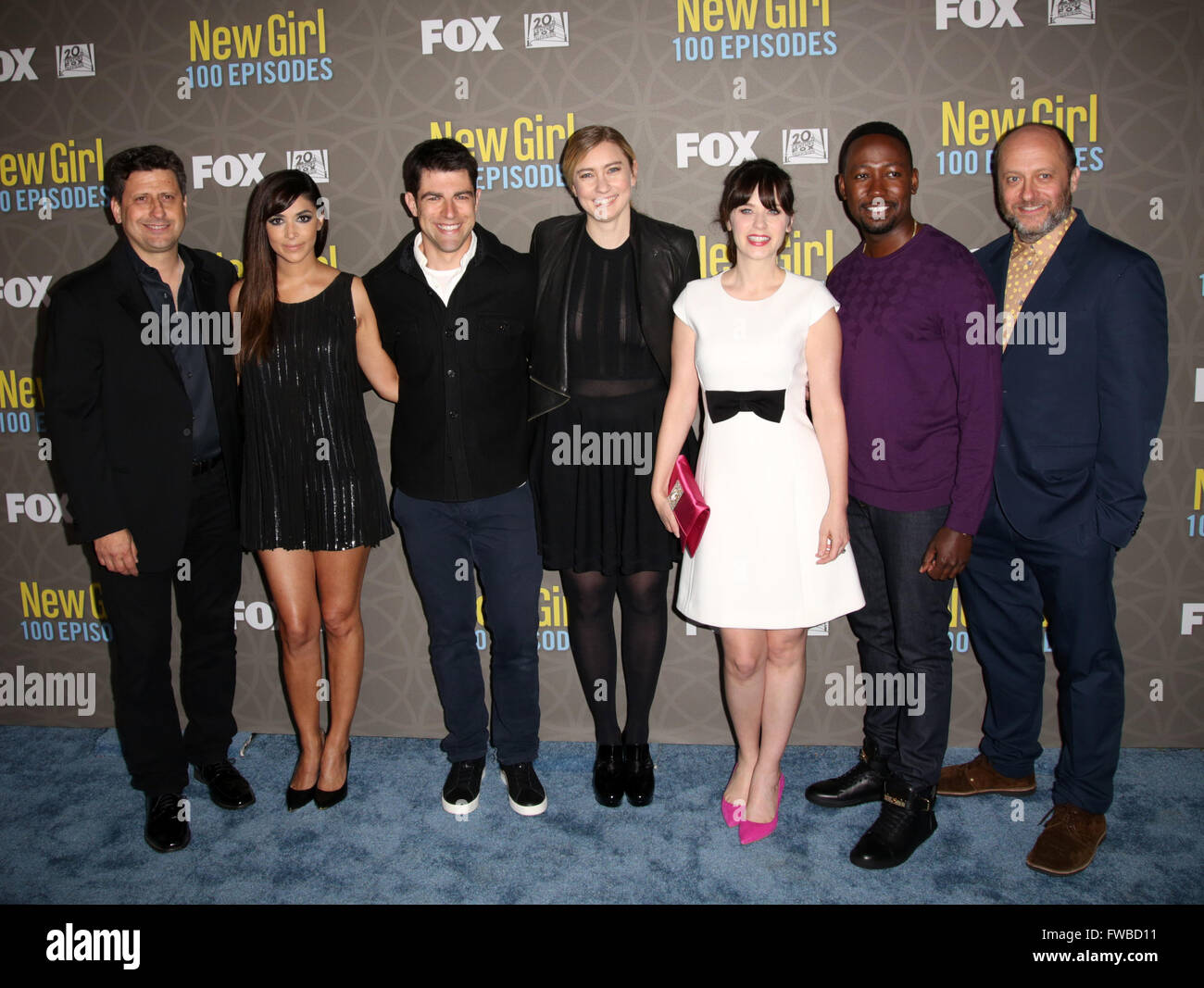 NEW GIRL 100th Episode Party at The W Hotel Westwood - Arrivals ...
