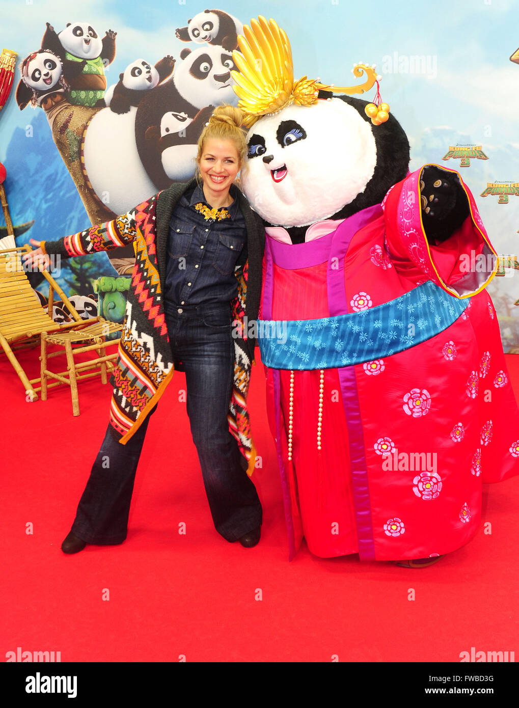 Premiere of Kung Fu Panda 3 at Zoopalast Featuring: Susan Sideropoulos ...