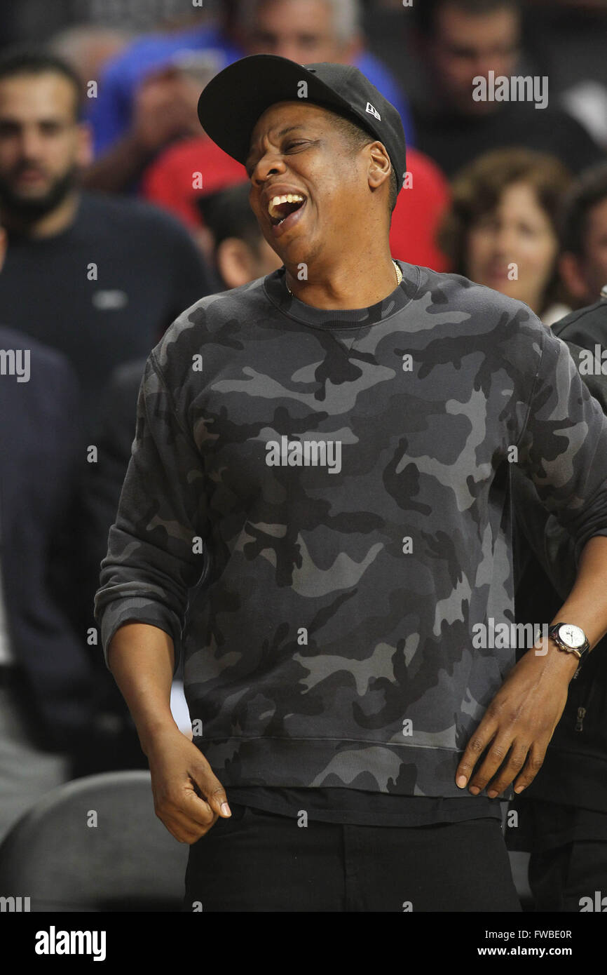 Celebrities at the Los Angeles Clippers game. The Los Angeles Clippers ...