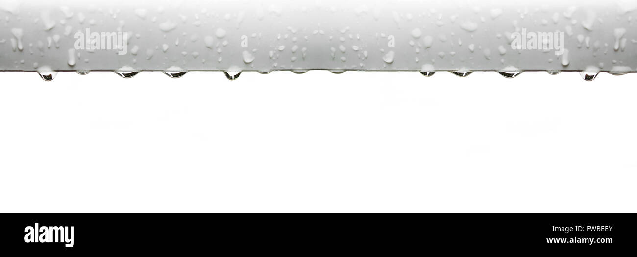 plastic plank with raindrops Stock Photo - Alamy
