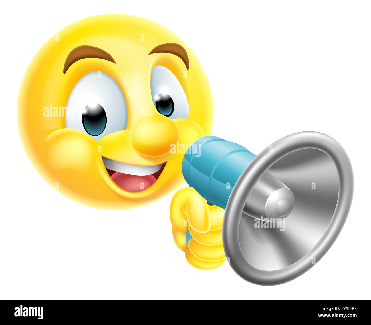 Cartoon emoticon emoji judge character Cut Out Stock Images & Pictures ...