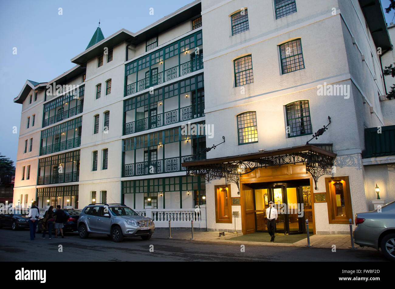 The Oberoi Cecil Hotel in Simla, Himachal Pradesh, India Stock Photo ...