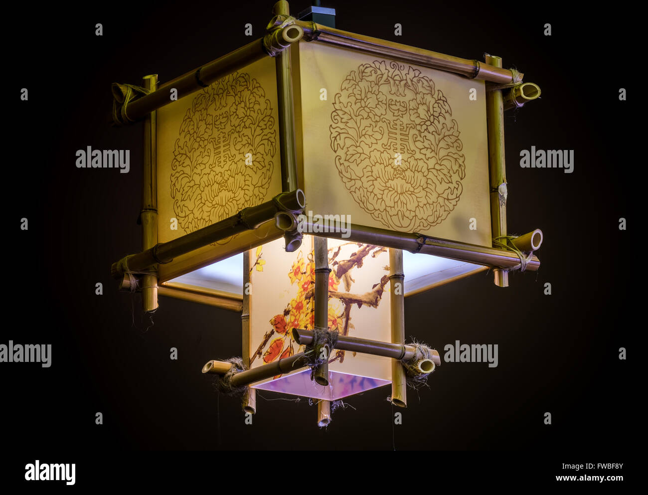 Decorative asian lantern Stock Photo - Alamy