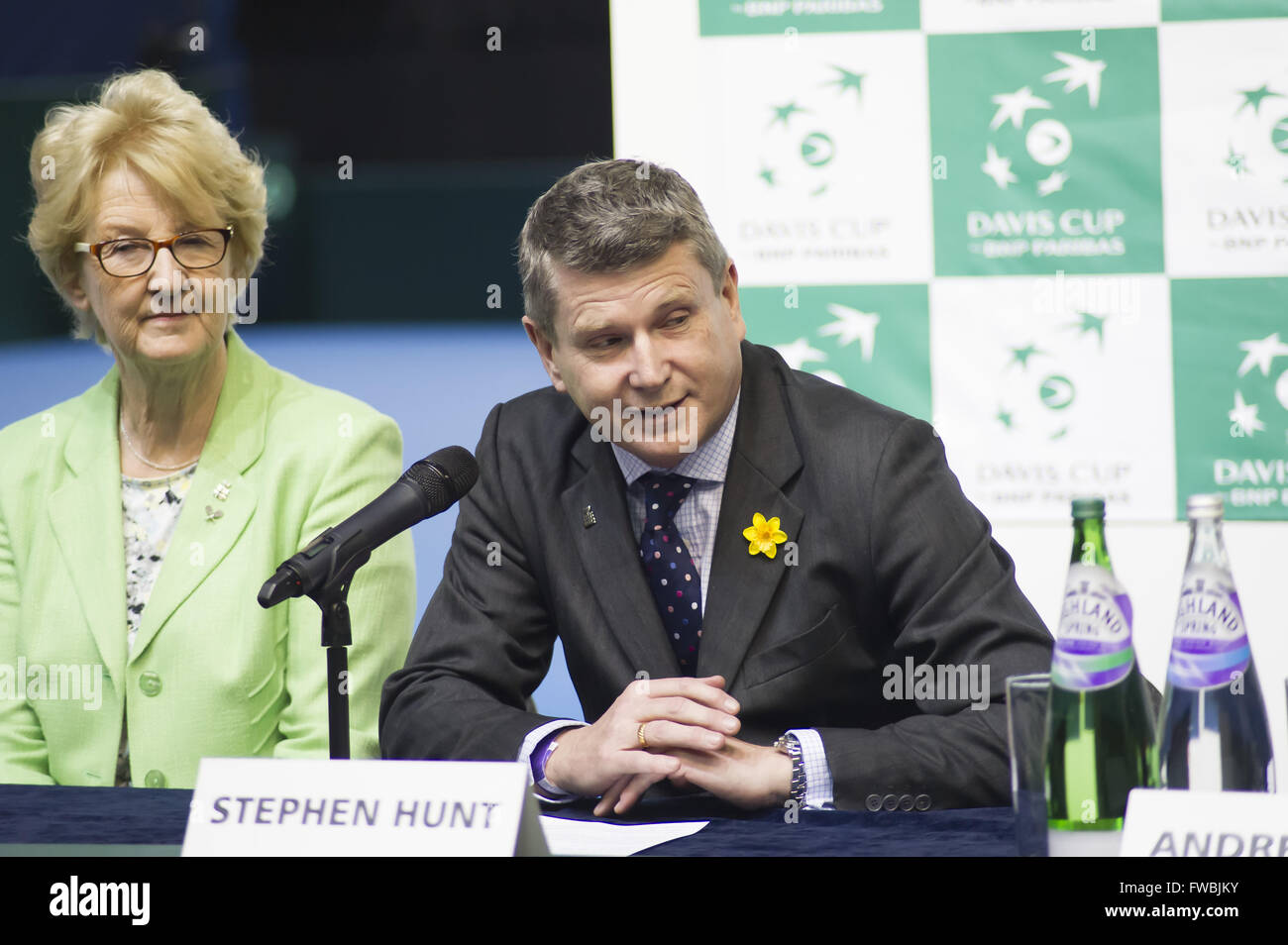 Davis Cup - First Practice Day - Press Conference Featuring: Cathie ...