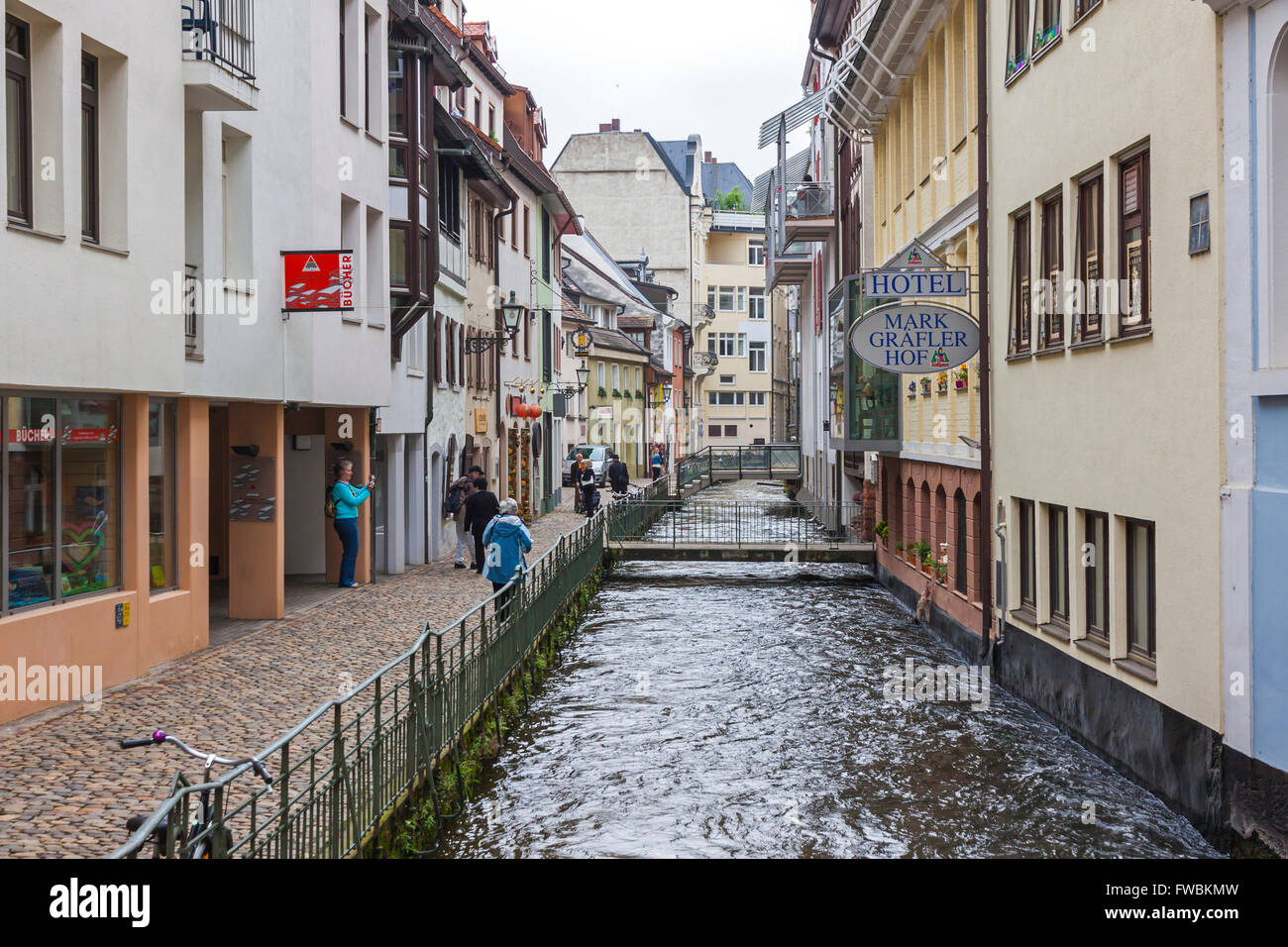 Freiburg river summer hi-res stock photography and images - Alamy
