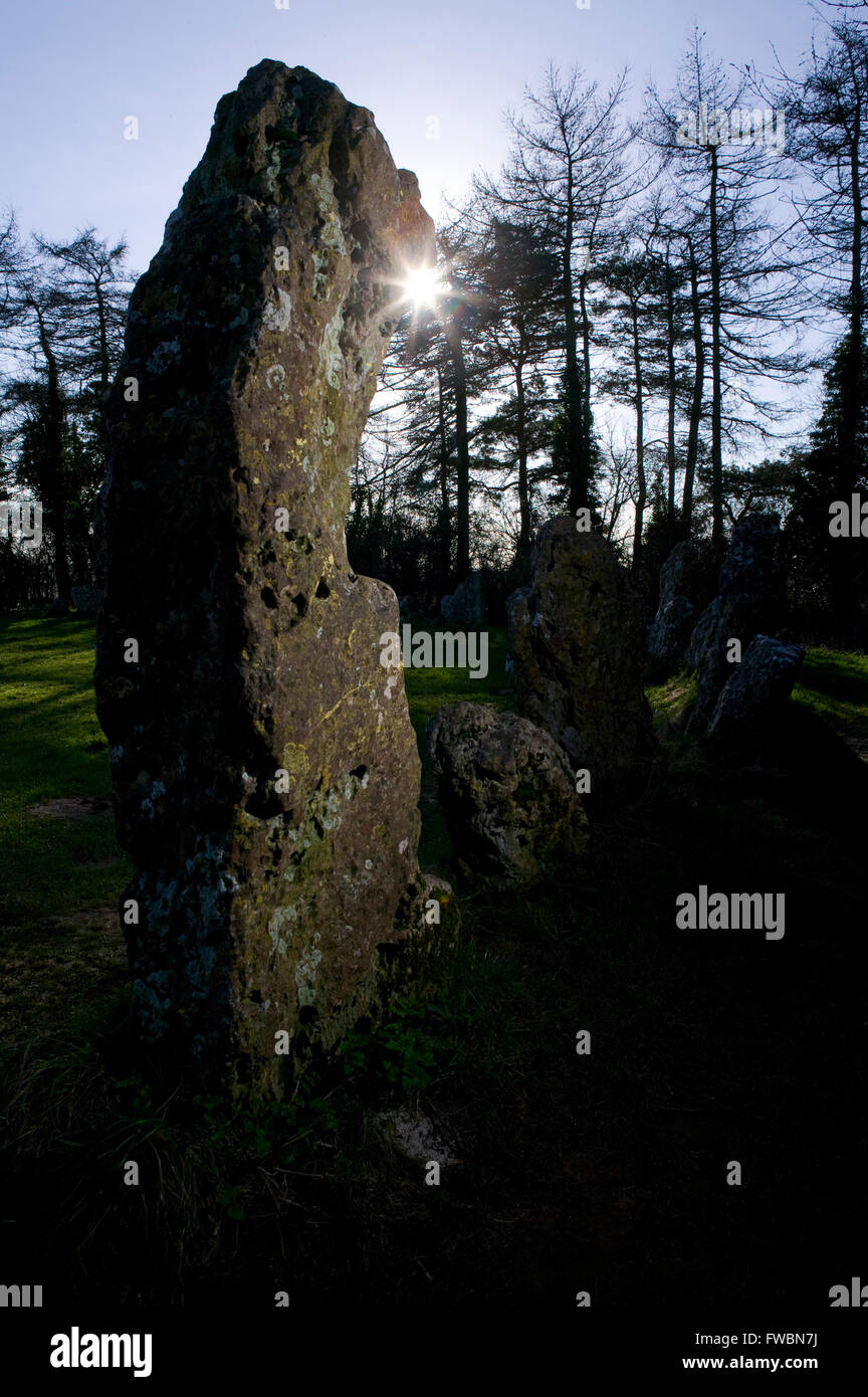 Kings men neolithic stone circle hi-res stock photography and images ...