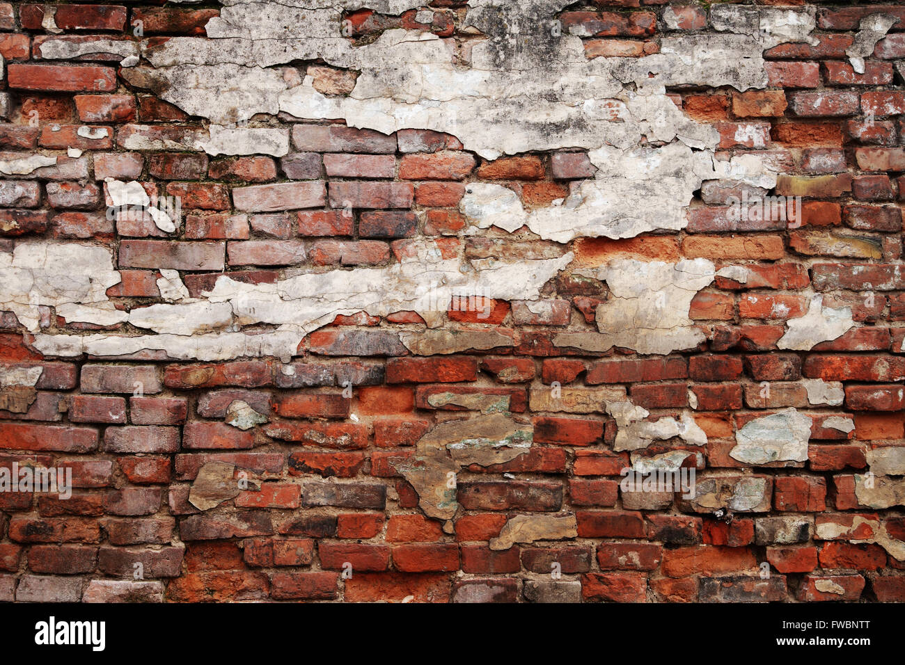 Detail of the brick walls of the old Stock Photo - Alamy