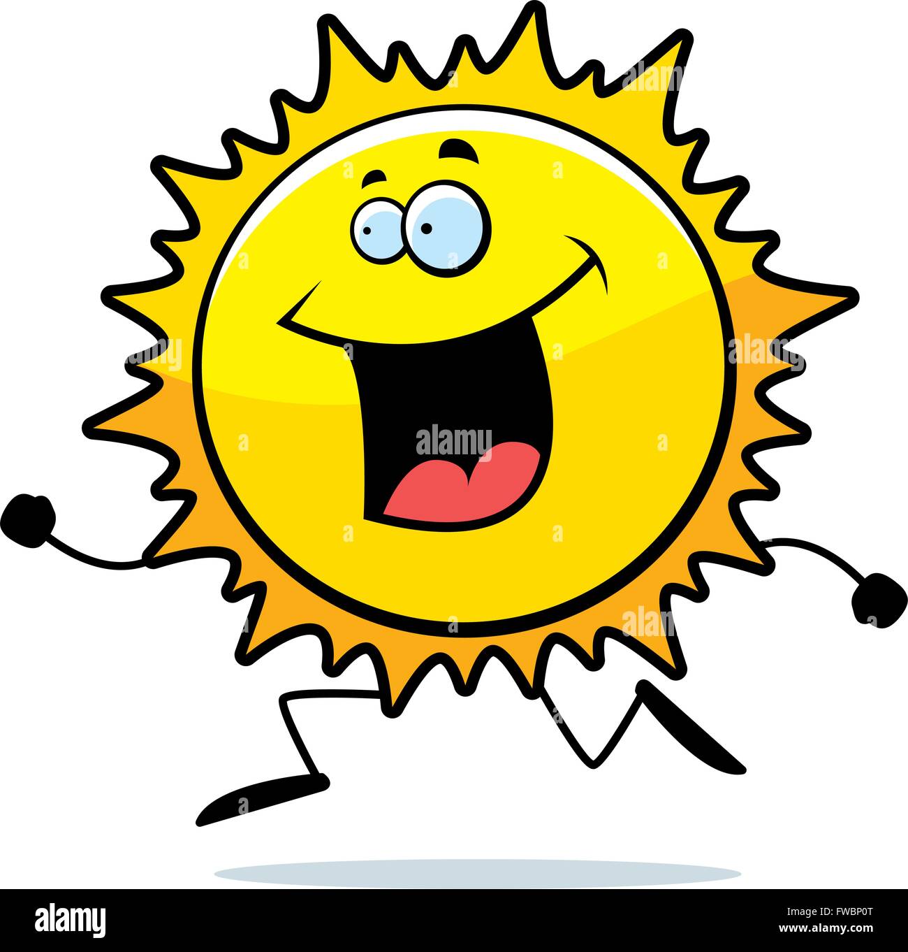 Summer sun cartoon hi-res stock photography and images - Alamy
