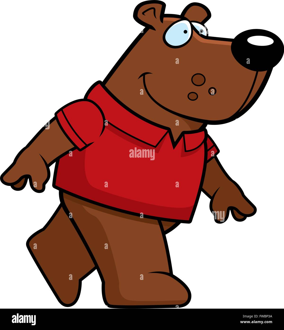 Walking bear vector vectors hi-res stock photography and images - Alamy