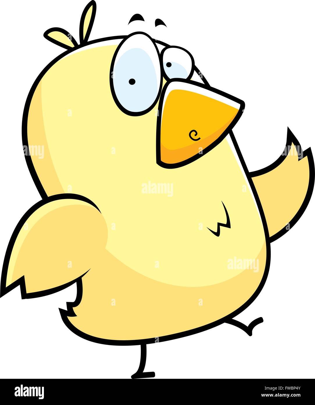 Cartoon walking bird hi-res stock photography and images - Alamy